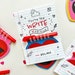Notepad Notebook Paper Valentine, School Valentine, Classroom Valentine ...