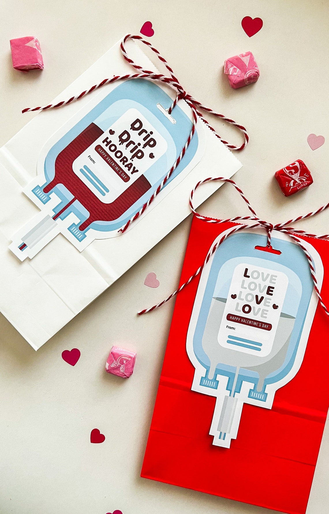 Medical Valentine, Doctor Valentine, Hospital Valentine, IV Valentine ...