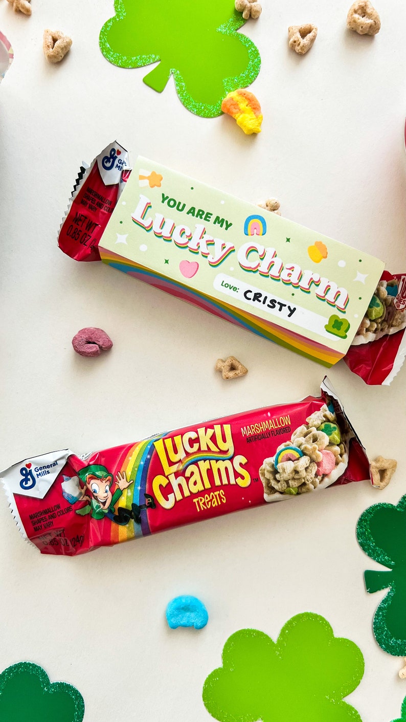 Lucky Charms St. Patrick's Day Printables You're My - Etsy