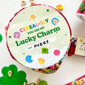 Lucky Charms St. Patrick's Day Printables, You're My Lucky Charm, St ...