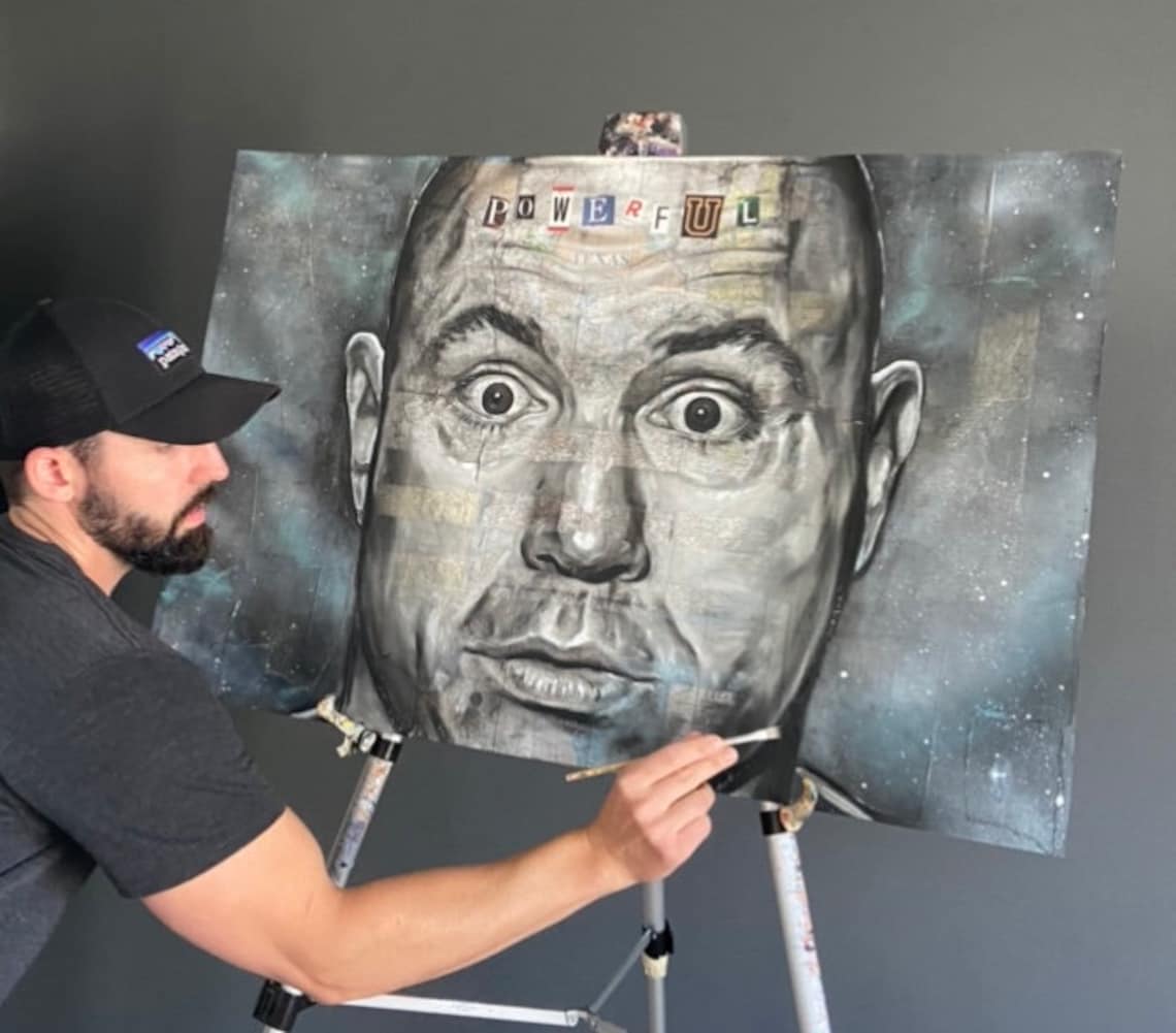 Powerful version 2 Poster Print From Original Joe Rogan - Etsy