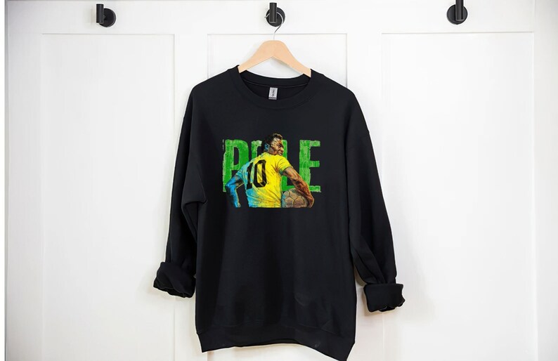 Retro Pele PNG Descarga digital Fútbol Pele Pele Brasil - Etsy México