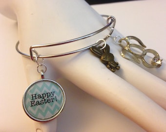 Emoji Emoticon Emotion Texting Expandable Bangle Bracelet with | Etsy