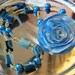 Powder Blue Roses 27 Necklace With Brooch - Etsy