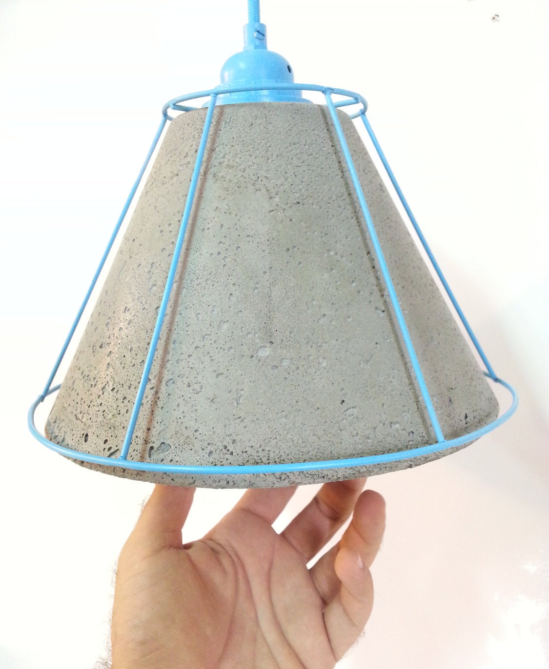 Mati Concret Lamp - Etsy