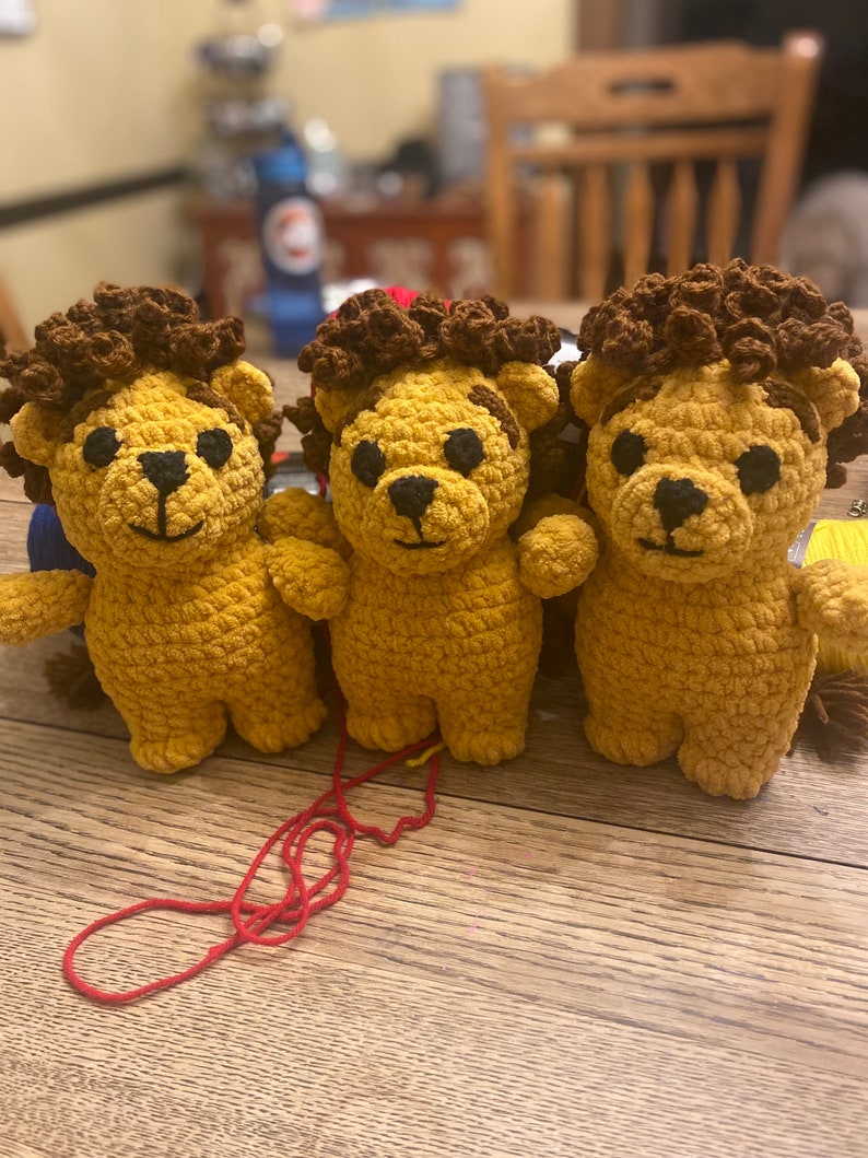 Lambert Lion pattern - Etsy