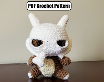 Cubone Amigurumi Pattern Pokemon Crochet - Etsy