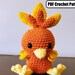 Torchic Amigurumi Crochet Pattern - Etsy