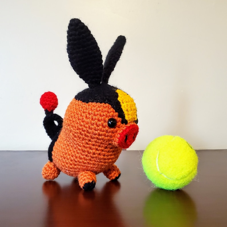 Tepig Amigurumi Crochet Pattern - Etsy