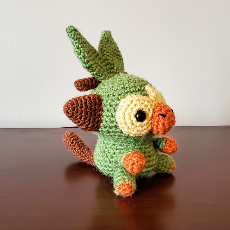 Grookey Amigurumi Crochet Pattern - Etsy