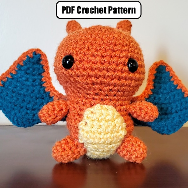 Charizard Amigurumi Pattern - Etsy