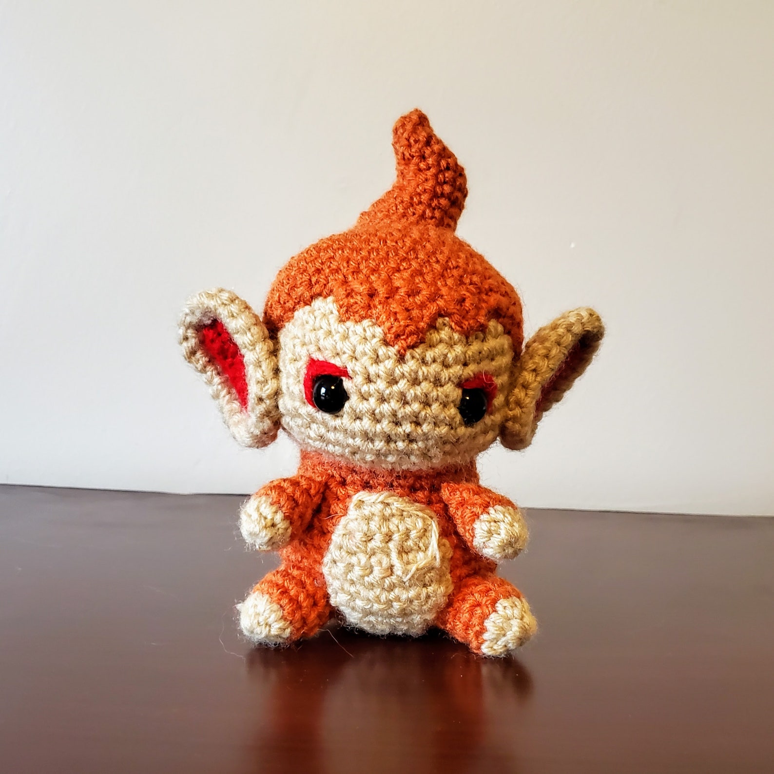 Chimchar Amigurumi Crochet Pattern - Etsy