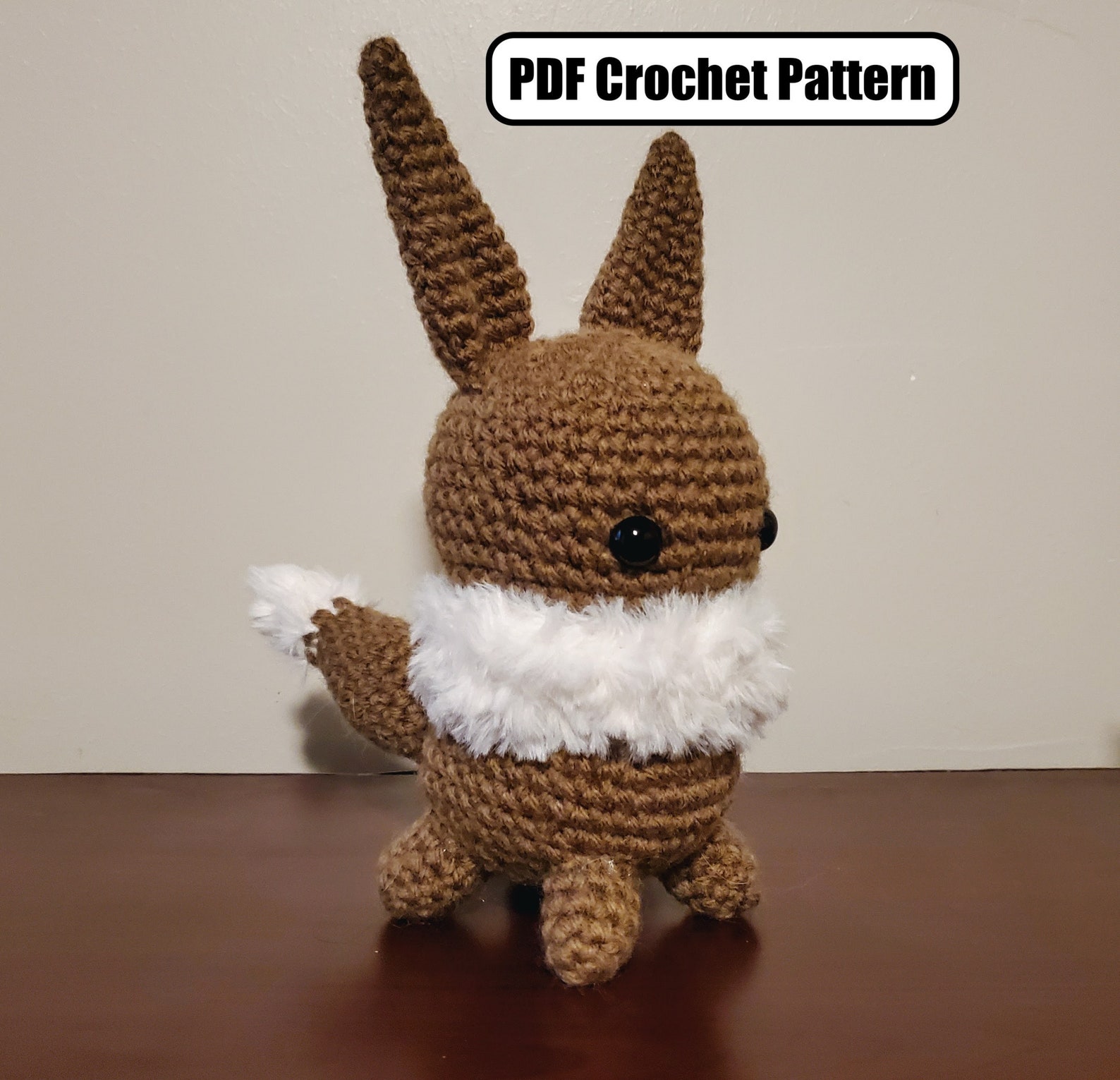 Eevee Amigurumi Crochet Pattern - Etsy