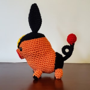 Tepig Amigurumi Crochet Pattern - Etsy