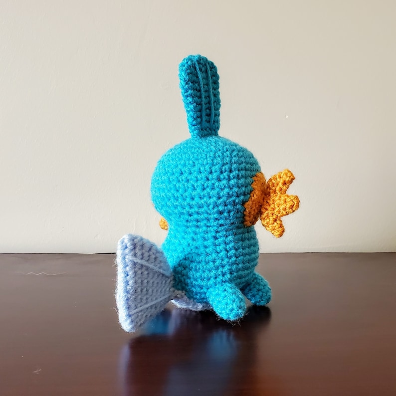 Mudkip Amigurumi Crochet Pattern - Etsy