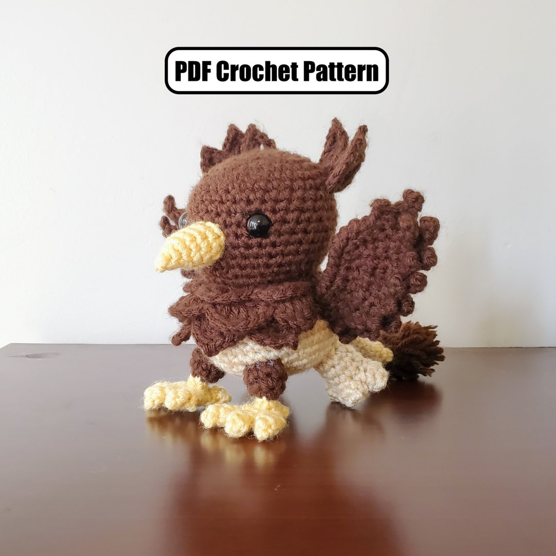 Griffin Amigurumi Crochet Pattern - Etsy