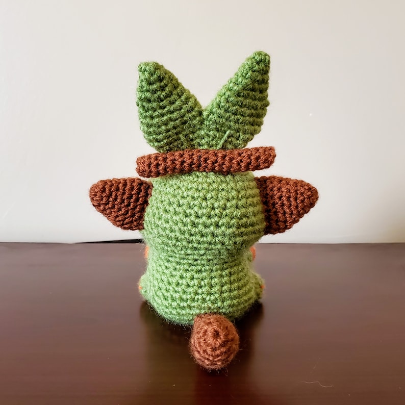 Grookey Amigurumi Crochet Pattern - Etsy