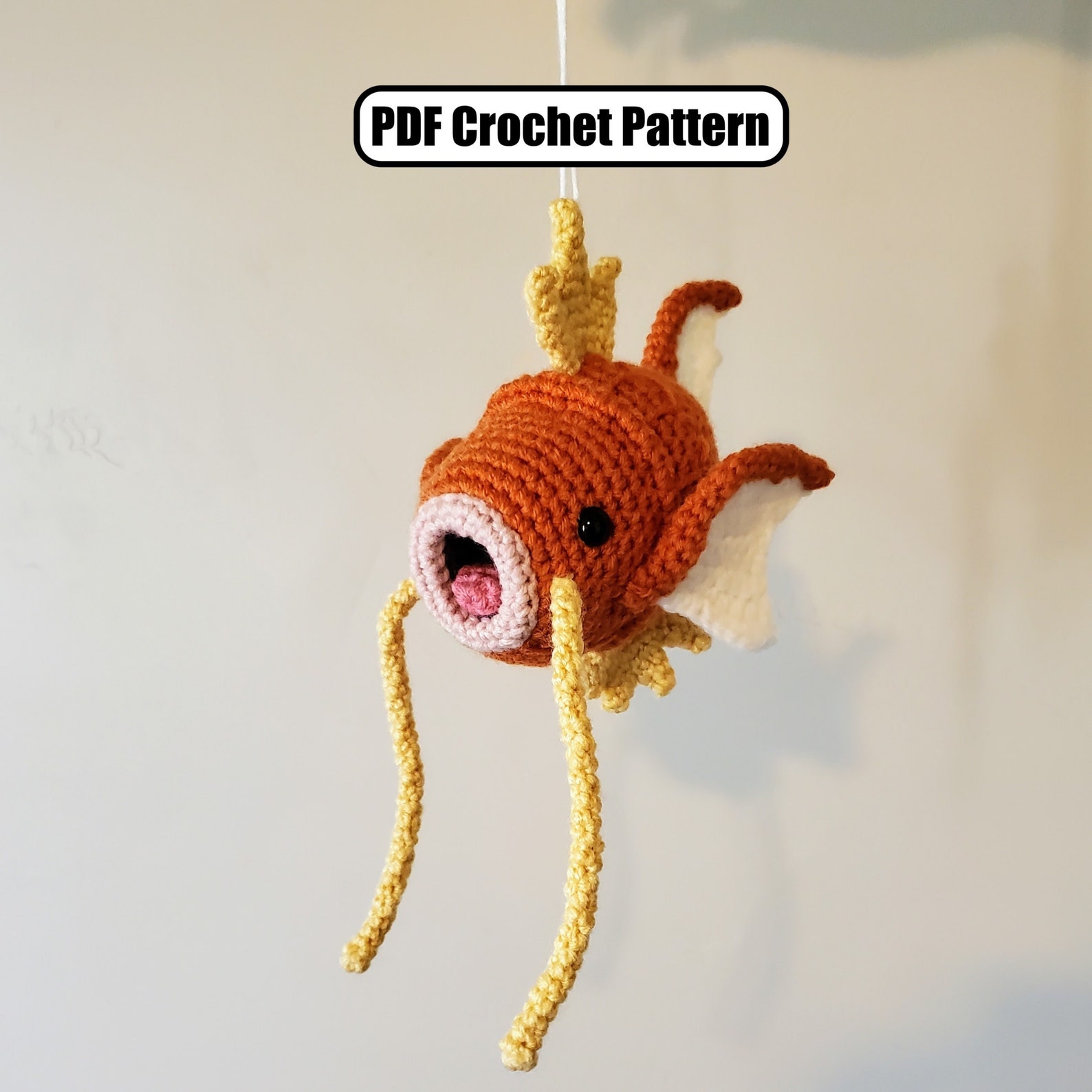 Magikarp Amigurumi Crochet Pattern - Etsy