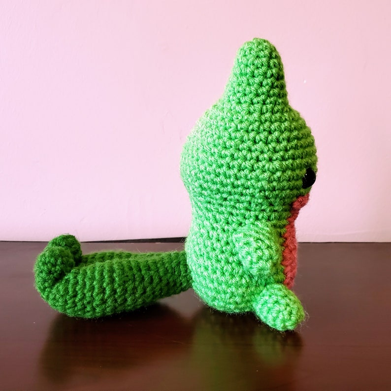 Treecko Amigurumi Crochet Pattern - Etsy