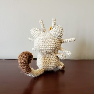 Meowth Amigurumi Crochet Pattern - Etsy