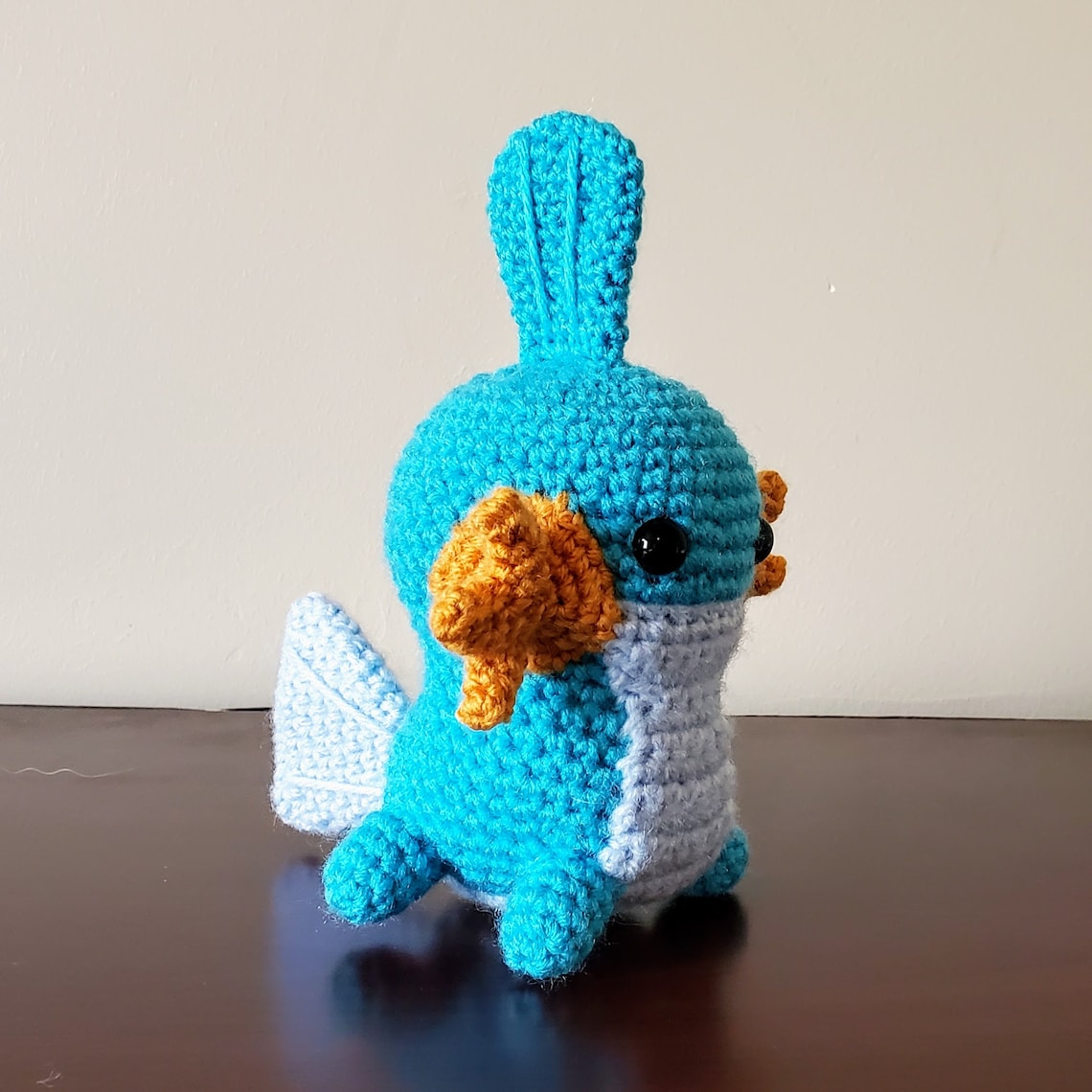 Mudkip Amigurumi Crochet Pattern - Etsy