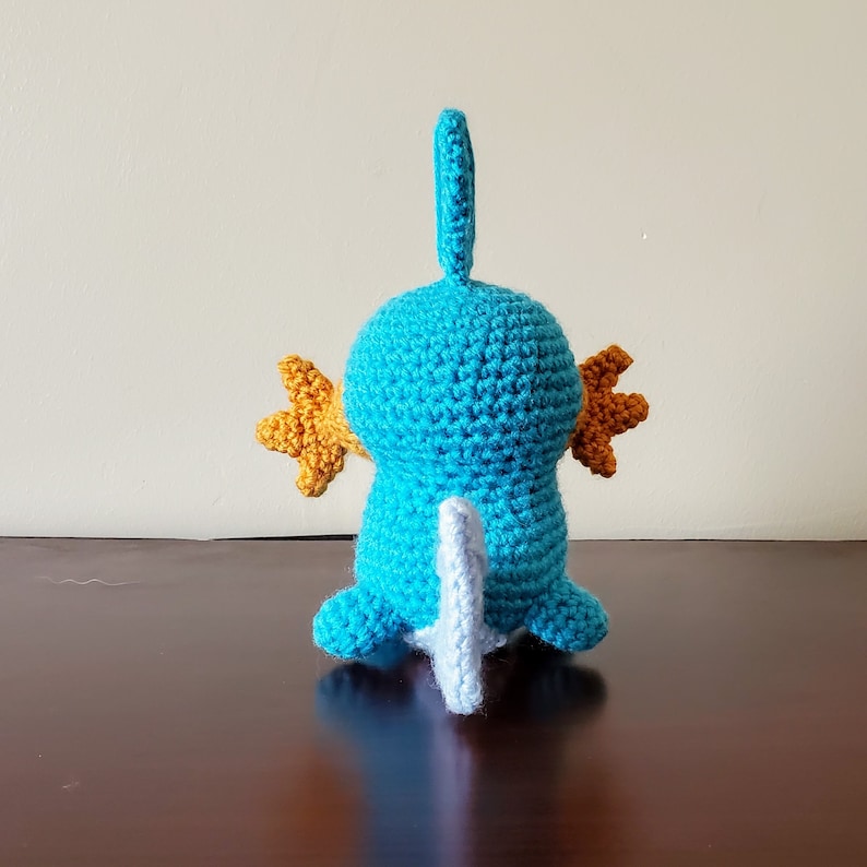 Mudkip Amigurumi Crochet Pattern - Etsy