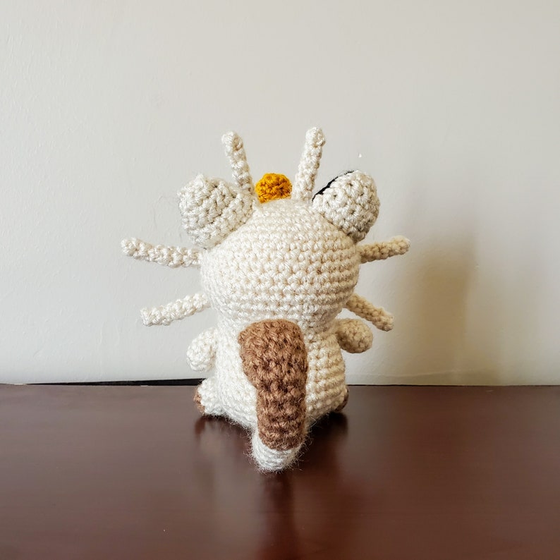 Meowth Amigurumi Crochet Pattern - Etsy