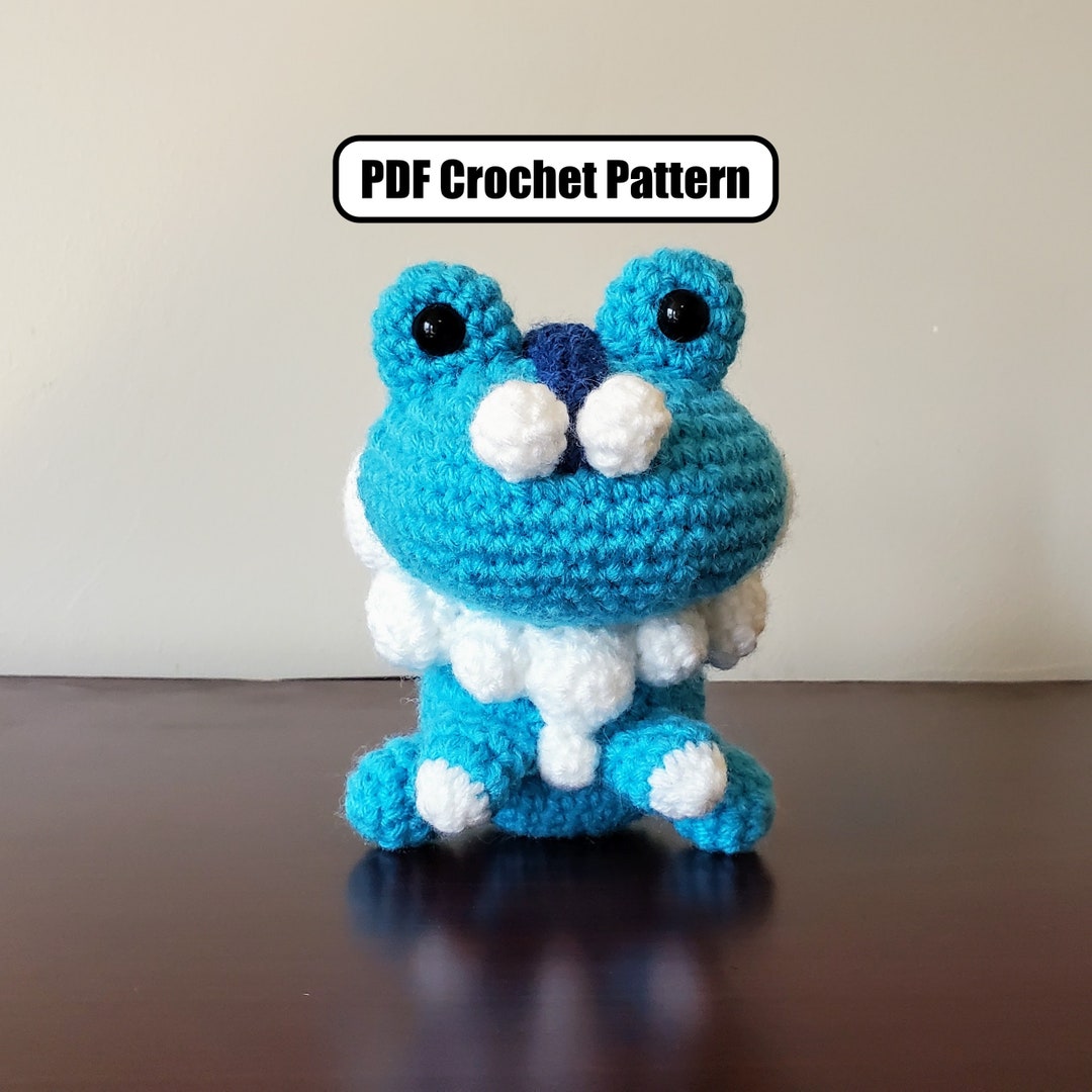 Froakie Amigurumi Crochet Pattern - Etsy