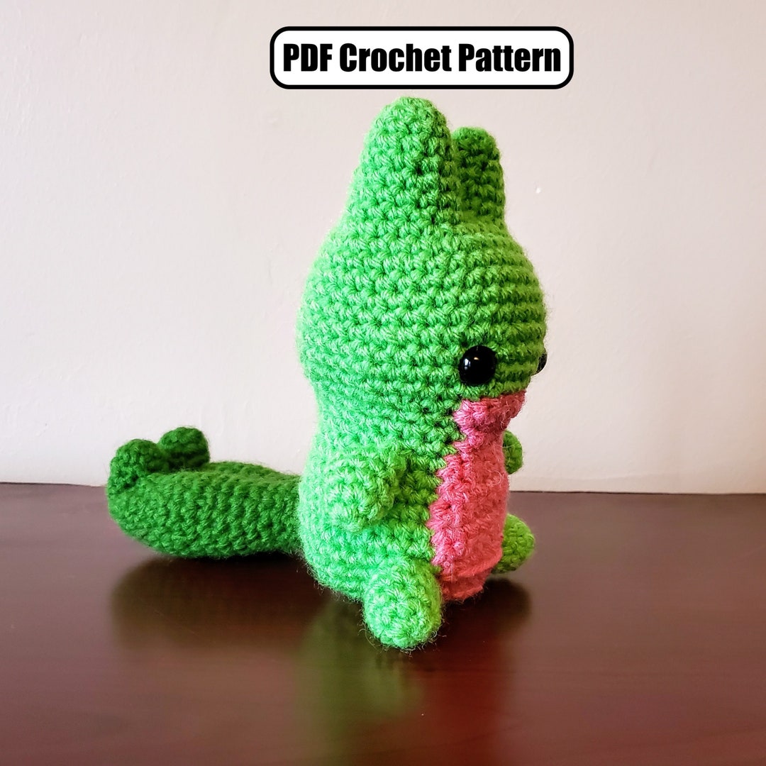 Treecko Amigurumi Crochet Pattern - Etsy