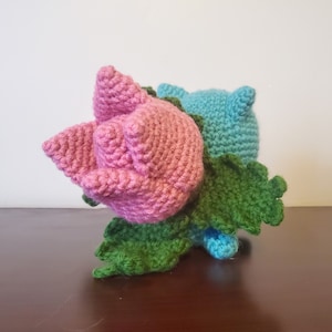 Ivysaur Amigurumi Crochet Pattern - Etsy