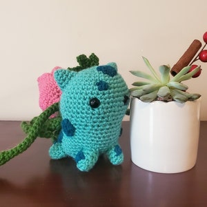 Ivysaur Amigurumi Crochet Pattern - Etsy