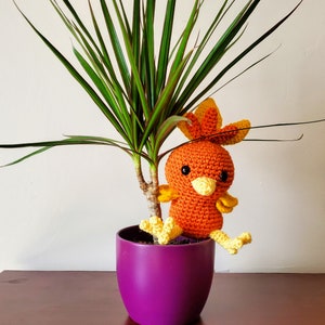 Torchic Amigurumi Crochet Pattern - Etsy