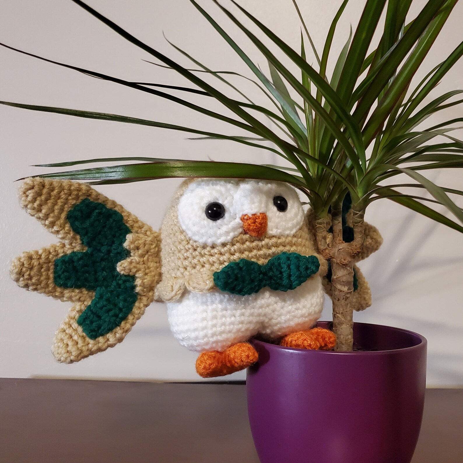 Rowlet Amigurumi Crochet Pattern - Etsy
