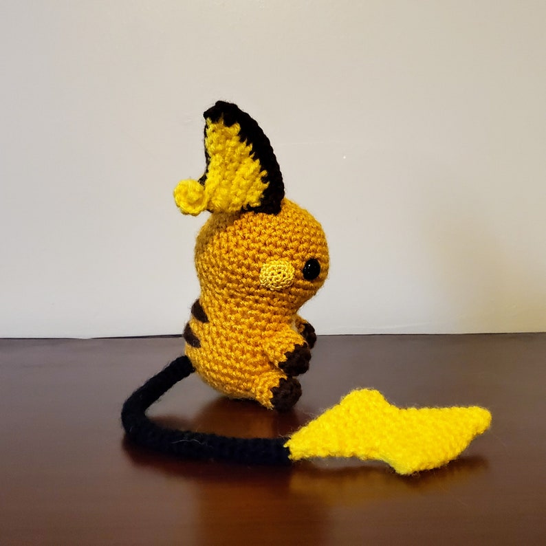 Raichu Amigurumi Crochet Pattern - Etsy