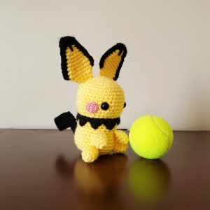 Pichu Amigurumi Crochet Pattern - Etsy