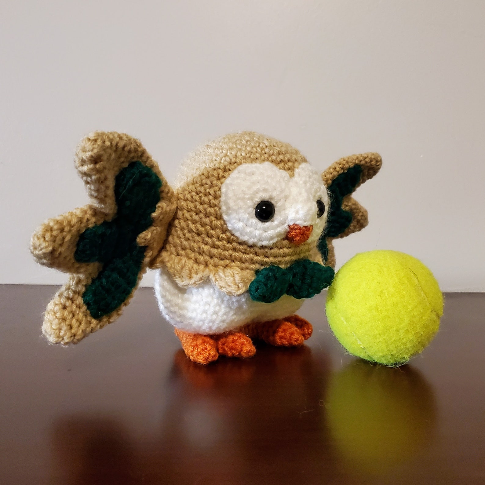 Rowlet Amigurumi Crochet Pattern - Etsy