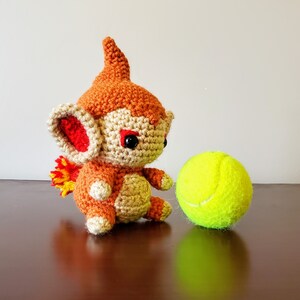 Chimchar Amigurumi Crochet Pattern - Etsy