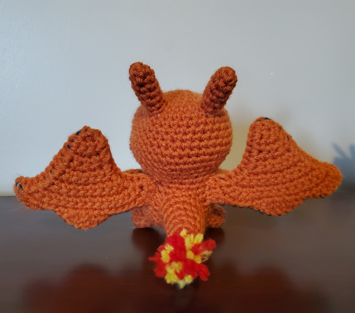Charizard Amigurumi Crochet Pattern - Etsy