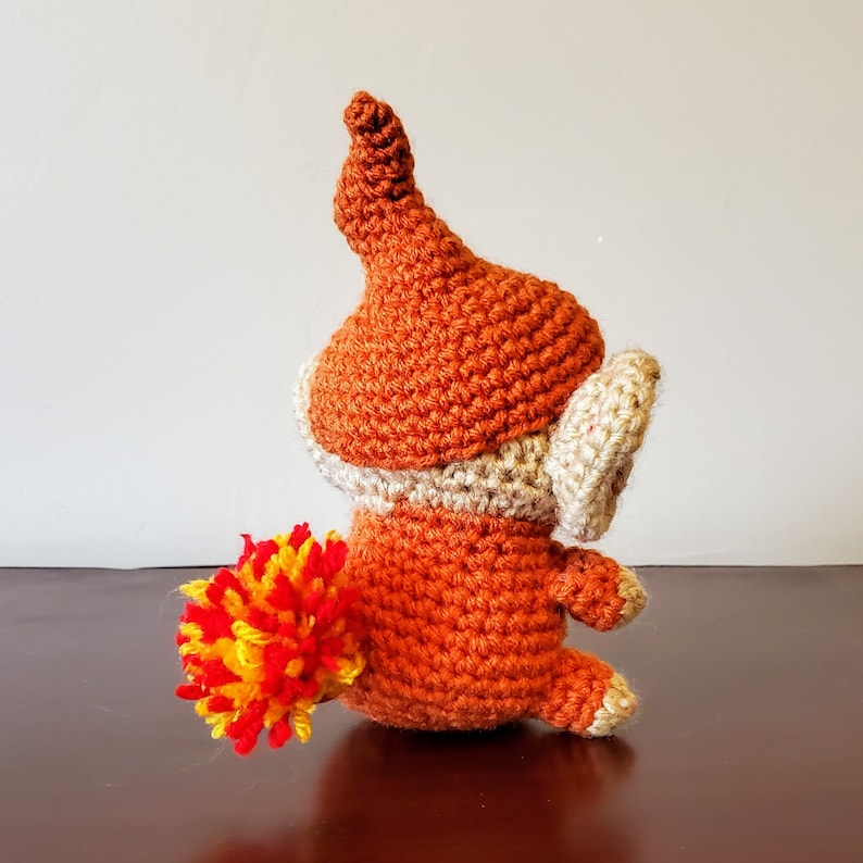 Chimchar Amigurumi Crochet Pattern - Etsy