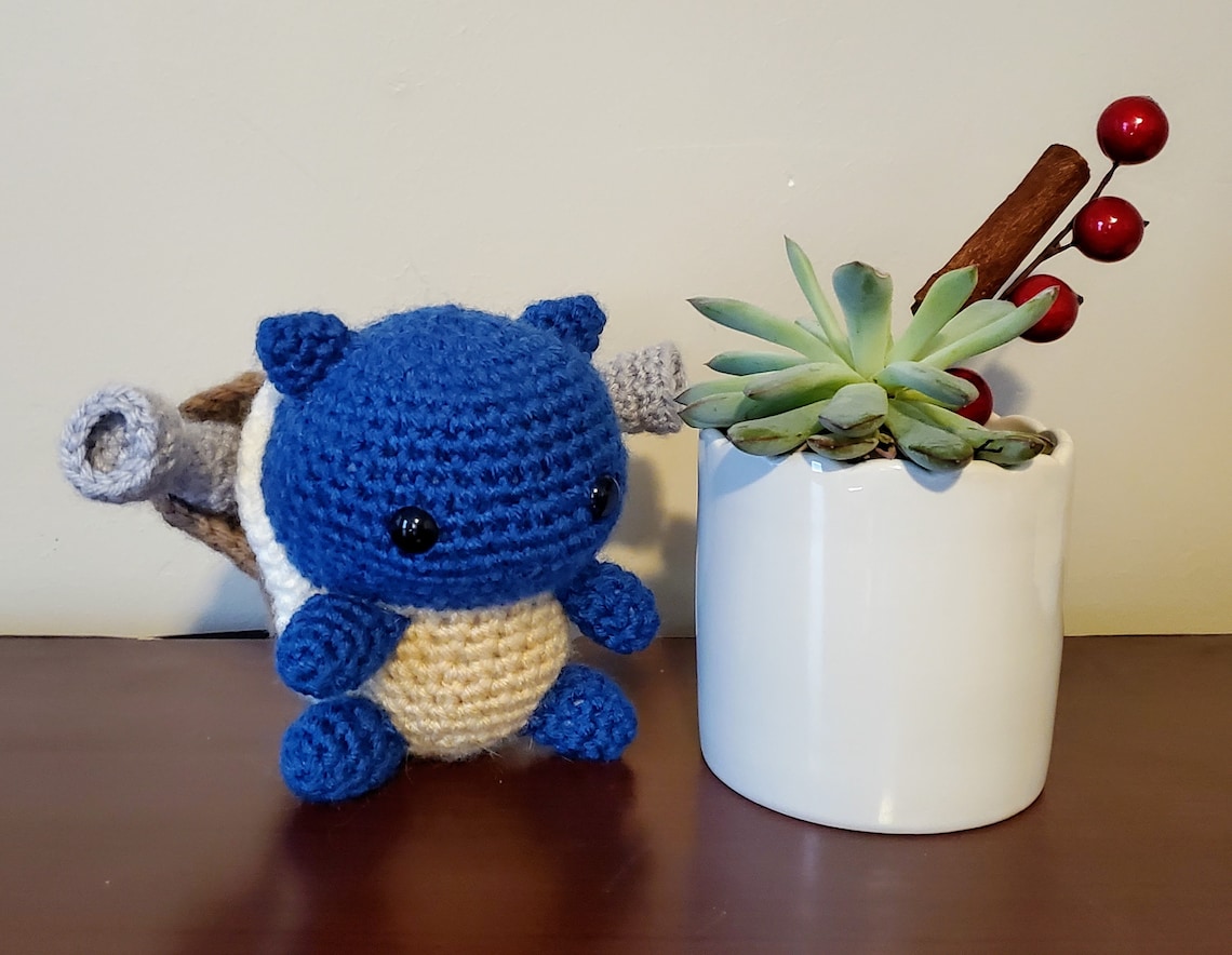 Blastoise Amigurumi Crochet Pattern | Etsy
