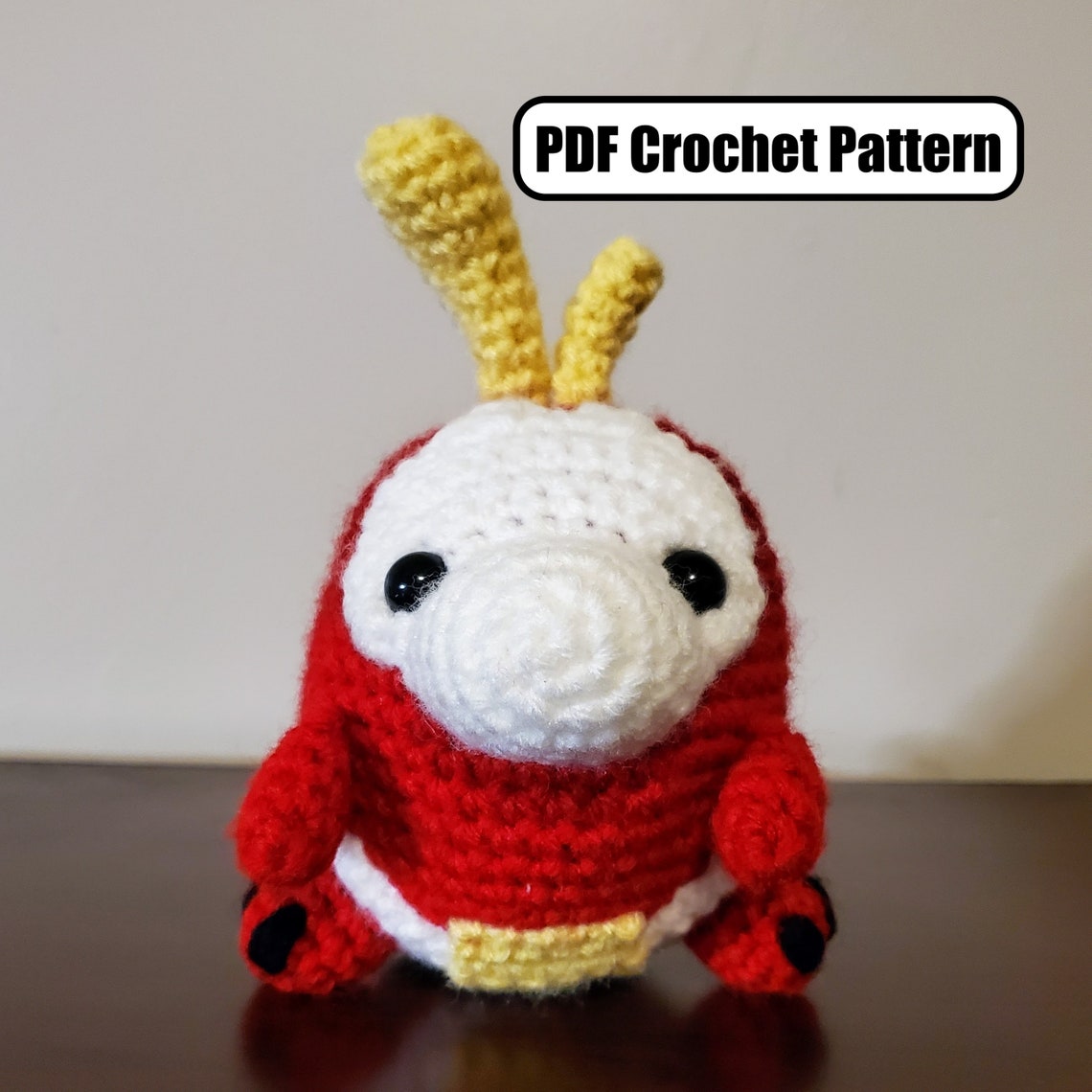 Fuecoco Amigurumi Crochet Pattern - Etsy
