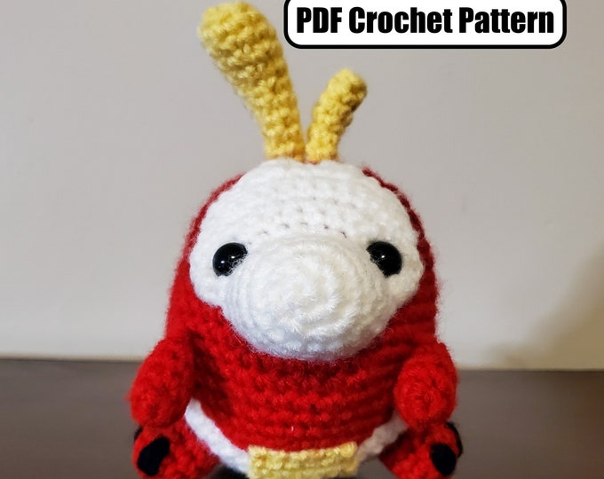 Chimchar Amigurumi Crochet Pattern - Etsy