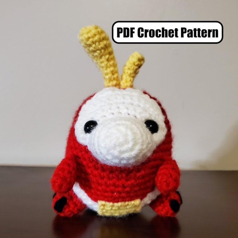 Fuecoco Amigurumi Crochet Pattern - Etsy