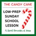 The Candy Cane - LOW PREP Sunday School Lesson - Etsy