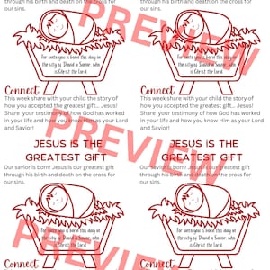 Jesus is the Greatest Gift - LOW PREP Sunday School Lesson - Etsy