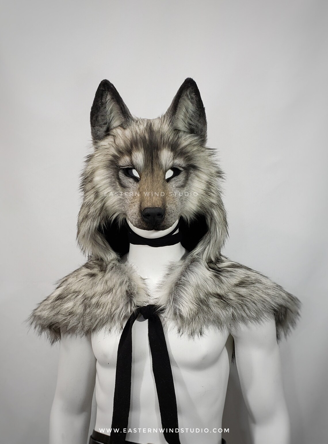 Silver Wolf Mask Headdress Combo Please READ Item Details Before ...