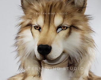 Silver Wolf Mask Headdress Combo Please READ Item Details - Etsy