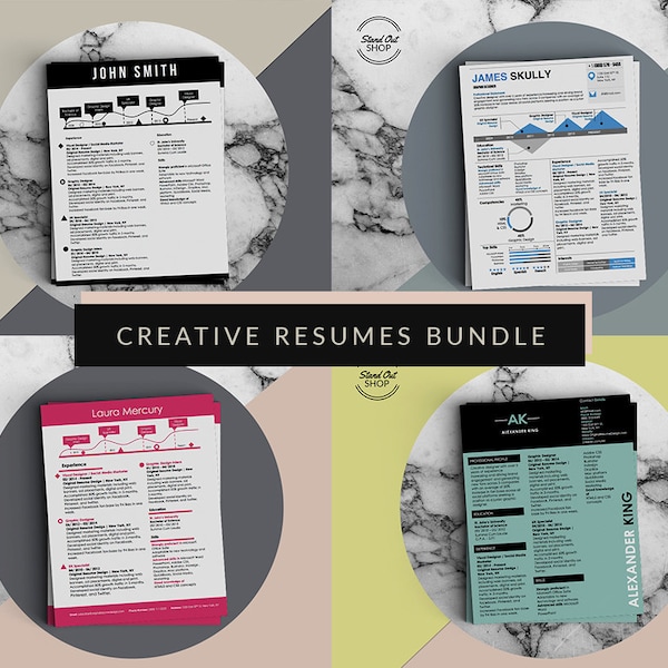 Resume Template Microsoft Word - Etsy