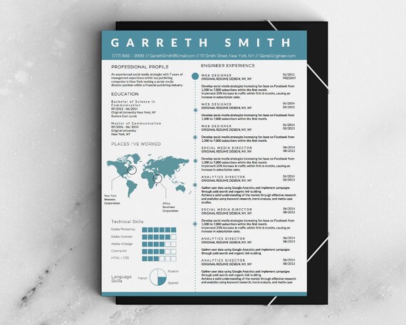 Infographic Resume For Engineers
