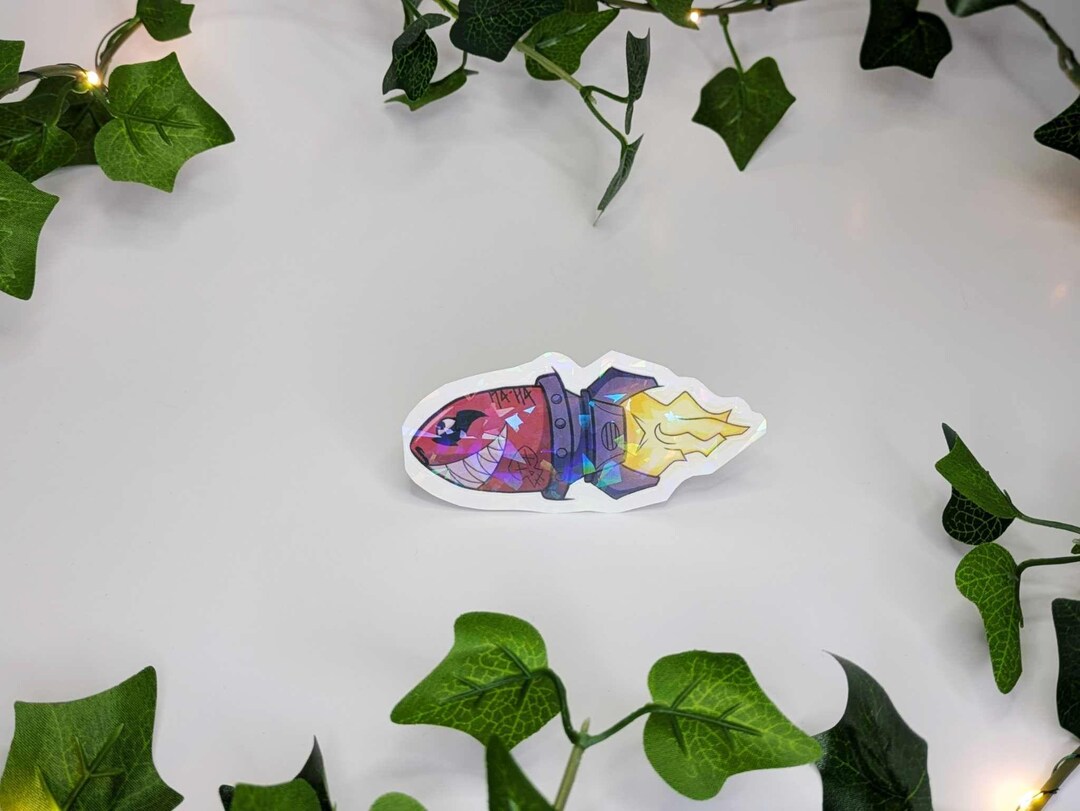 Jinx Rocket Sticker - Etsy